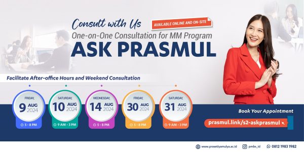 Acara yang akan datang - Universitas Prasetiya Mulya